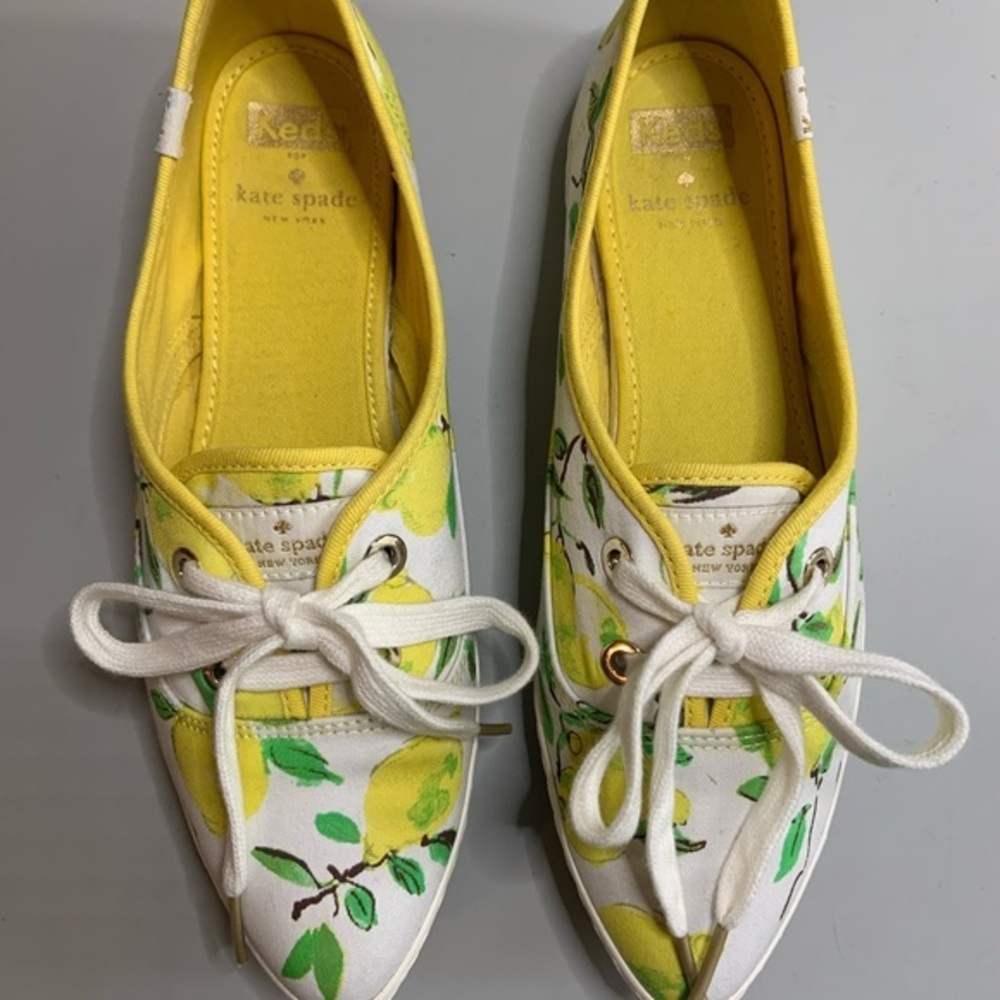 Keds For Kate Spade Limited Edition Lemon Sneaker - Gem